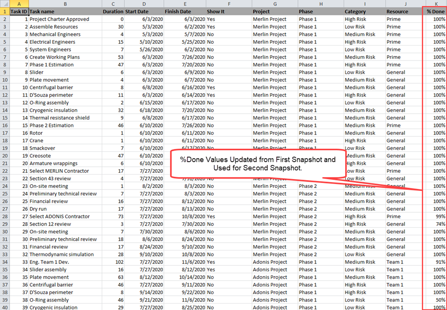 Snapshot-Dependent Text Columns for OnePager Express for Version 7.0 - OnePager Documentation