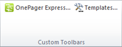 Getting Started with OnePager Express Version 6.1 Add-in - OnePager Documentation