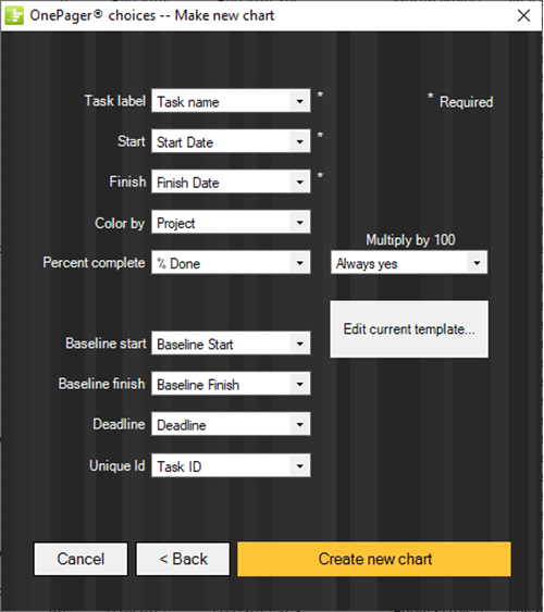 Handling Microsoft Excel Spreadsheets Containing Multiple Projects For Version 7.0 - OnePager ...