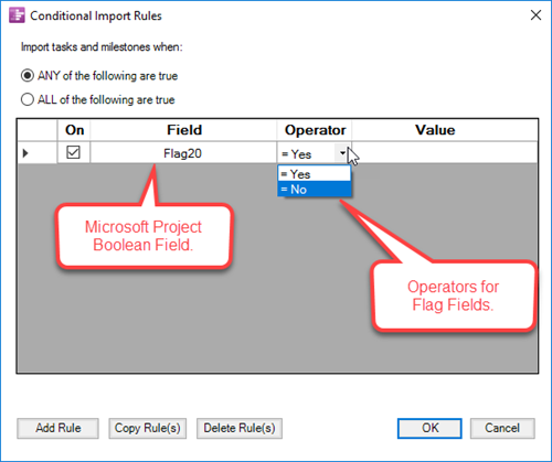 Conditional Import for OnePager Pro Desktop for Version 6.1 - OnePager Documentation