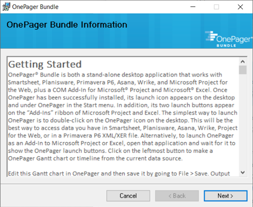 Installing and Activating OnePager Bundle for Version 7.2 (Portal) - OnePager Documentation