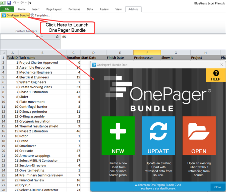 Installing OnePager Bundle with OnePager Pro and/or OnePager Express for Version 7.2 - OnePager ...