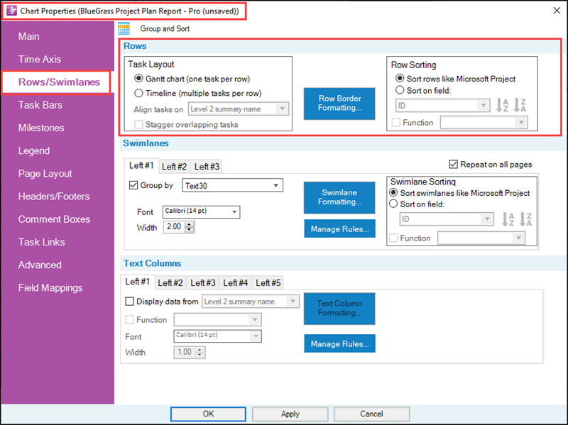 Collecting, Formatting, and Sorting Task/Milestones into Rows for Version 7.2 - OnePager ...