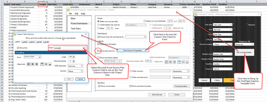 OnePager Express Import of Data from Microsoft Excel for Version 6.1 - OnePager Documentation