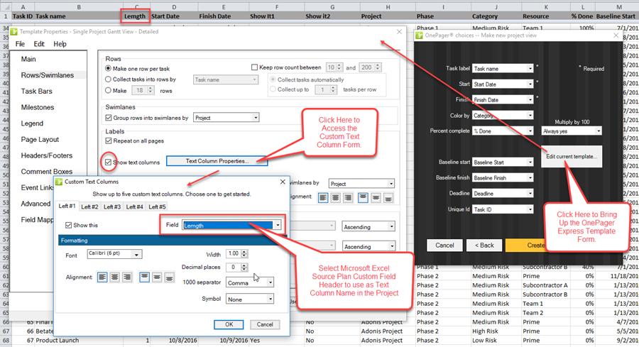 OnePager Express Import of Data from Microsoft Excel for Version 6.0 - OnePager Documentation