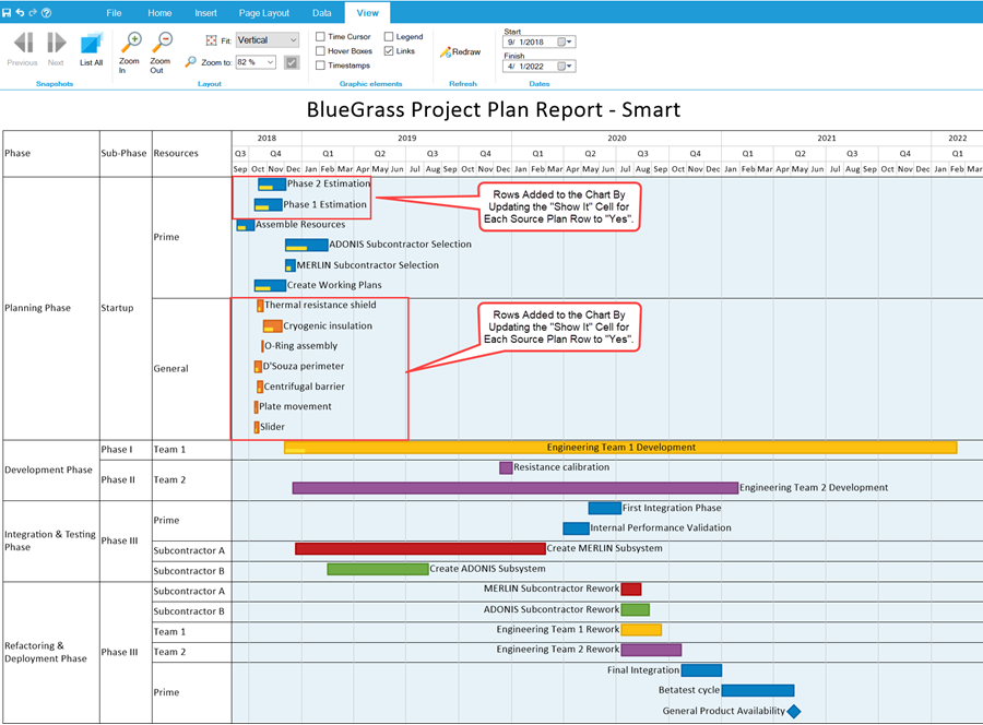 REPLACING a Snapshot via Push Update using a OnePager Chart for Version 7.1 - OnePager Documentation