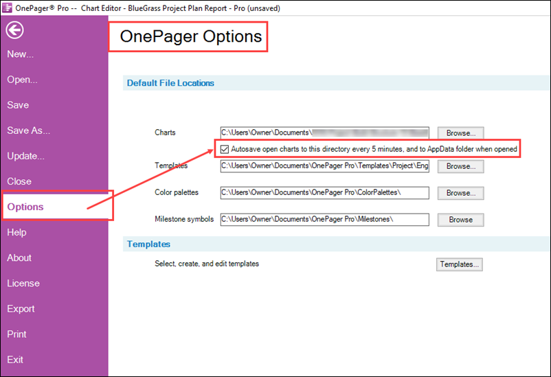 Backing Up and Restoring OnePager Files for Version 7.2 - OnePager Documentation