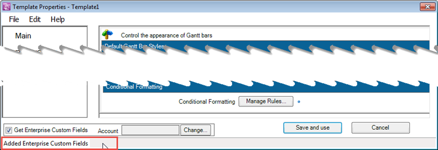 Using Enterprise Custom Fields From Microsoft Project For Version 53