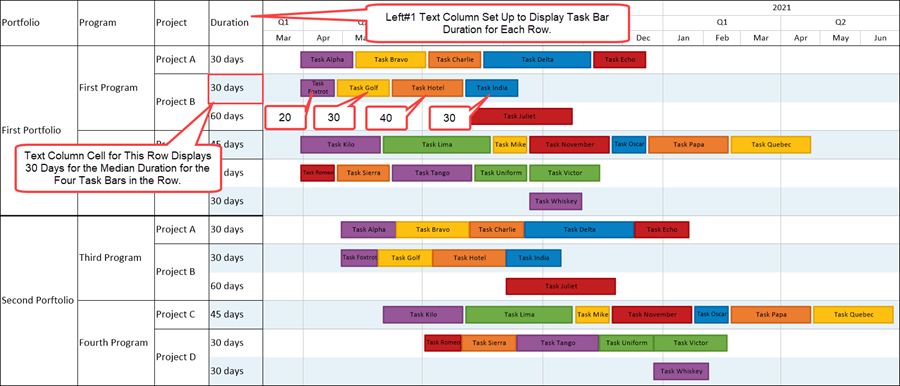 Creating and Formatting Text Columns for Version 7.1 - OnePager Documentation